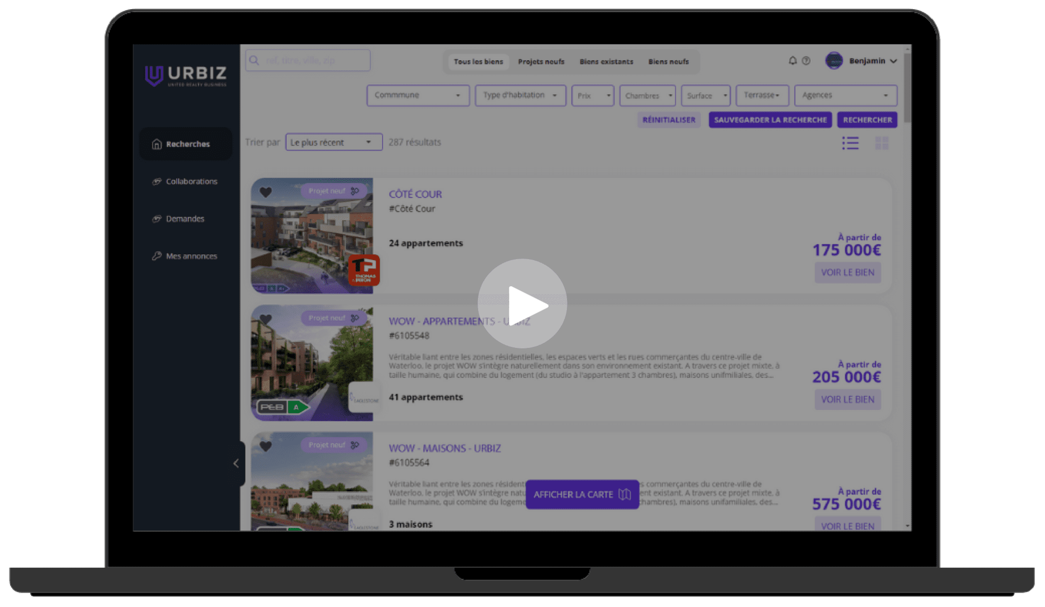 Accueil | Urbiz - MLS - Portail Immobilier belge